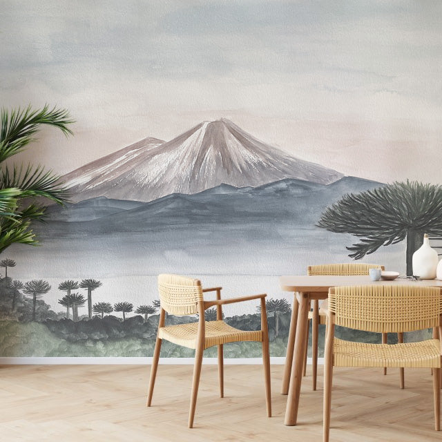 Papel Mural Volcán Llaima – Impresionarte