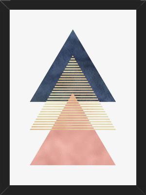 Cuadro Los Triángulos – Impresionarte